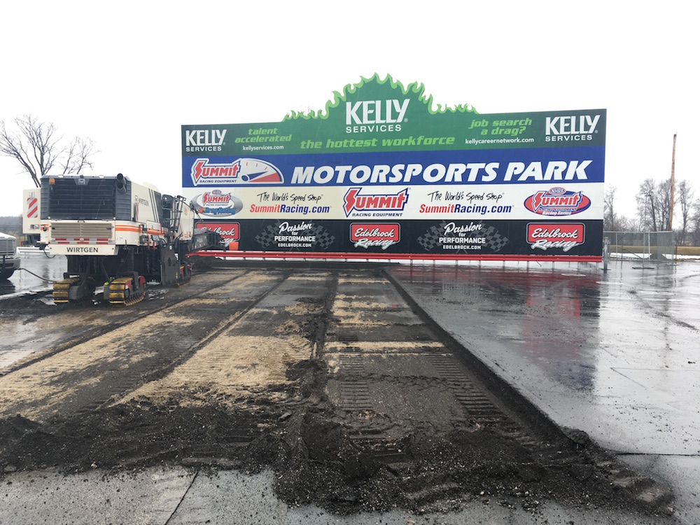 Track Reconstruction Has Begun at Summit Motorsports Park