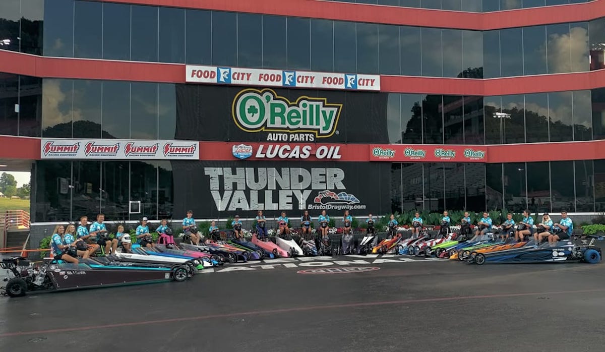 Summit Motorsports Park Junior Dragster Racers Represent America’s ...